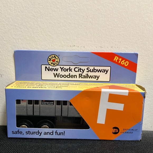 Munipals | Toys | Nyc Transit F Express Munipal Train | Poshmark